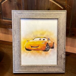 Disney | Wall Decor | Cars Disney Pixar Framed Pictures | Poshmark